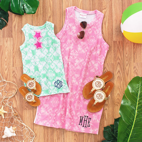 Personalized Girls Beach Coverups