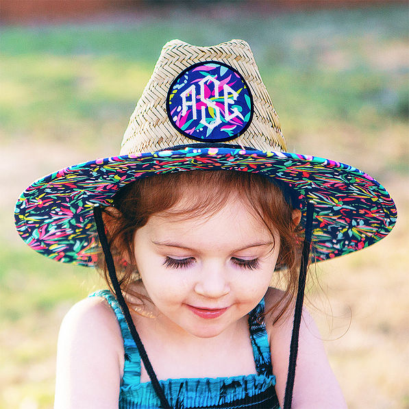 Marleylilly Kids | Personalized Straw Hat