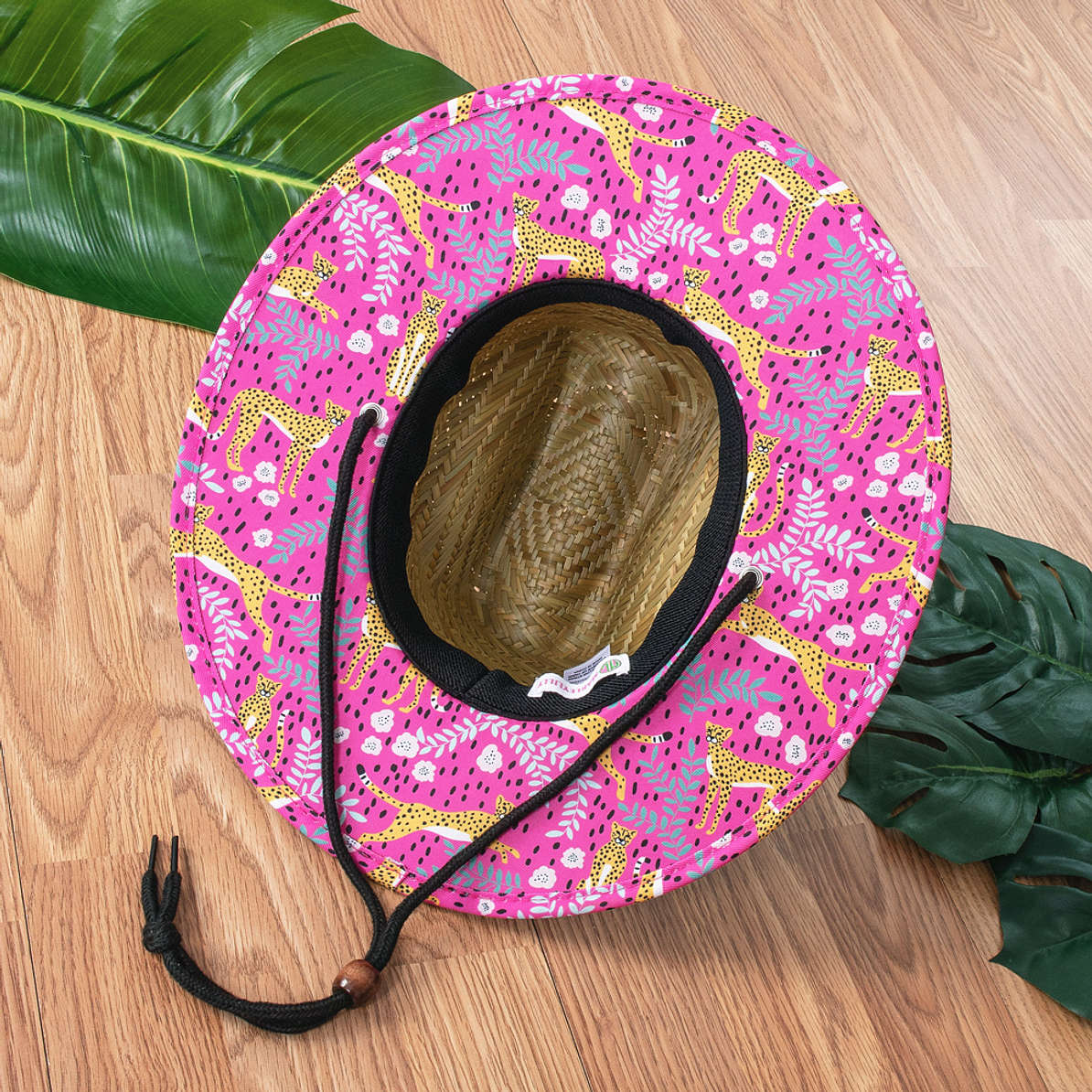 Monogrammed Kids’ Straw Sun Hat - Marleylilly