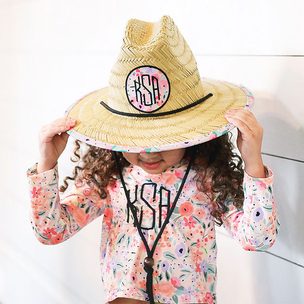 Marleylilly Kids | Personalized Straw Hat