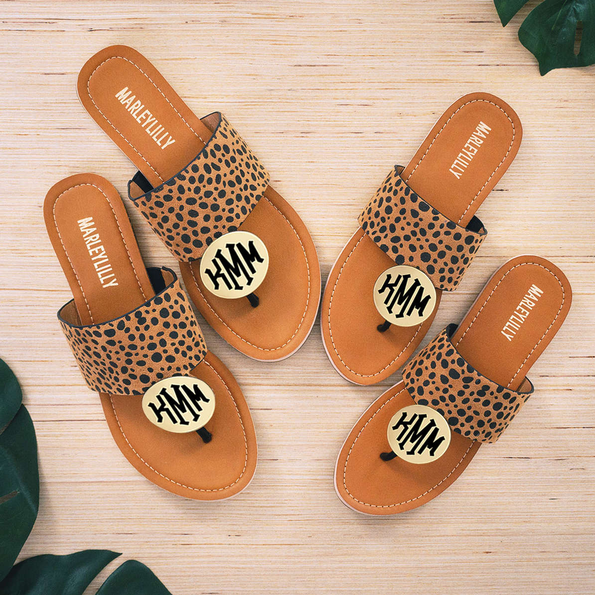 Kids Personalized Disc Sandals