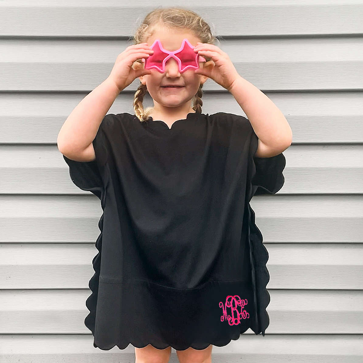 Marleylilly Kids | Personalized Scallop Beach Cover Up