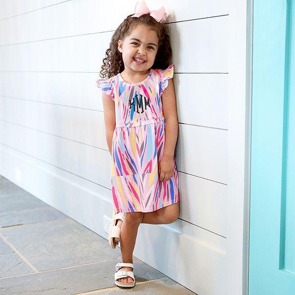 Marleylilly Kids | Personalized Ruffle Dress