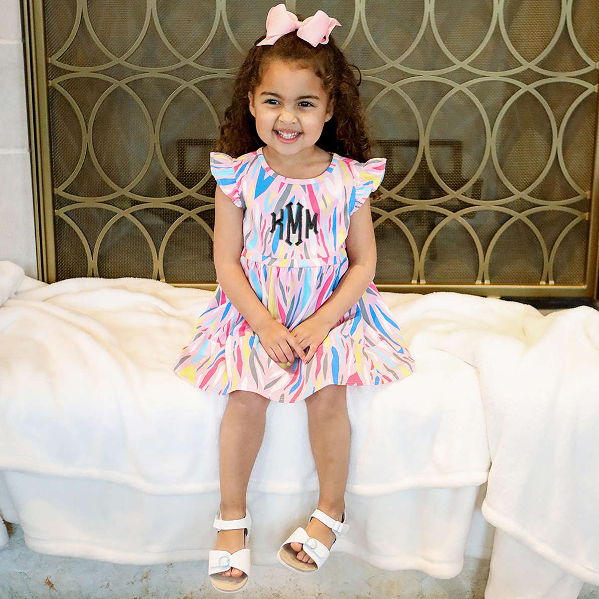 Marleylilly Kids | Personalized Ruffle Dress