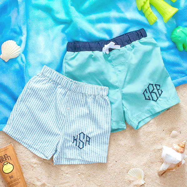 Marleylilly Kids | Personalized Boys Swim Trunks