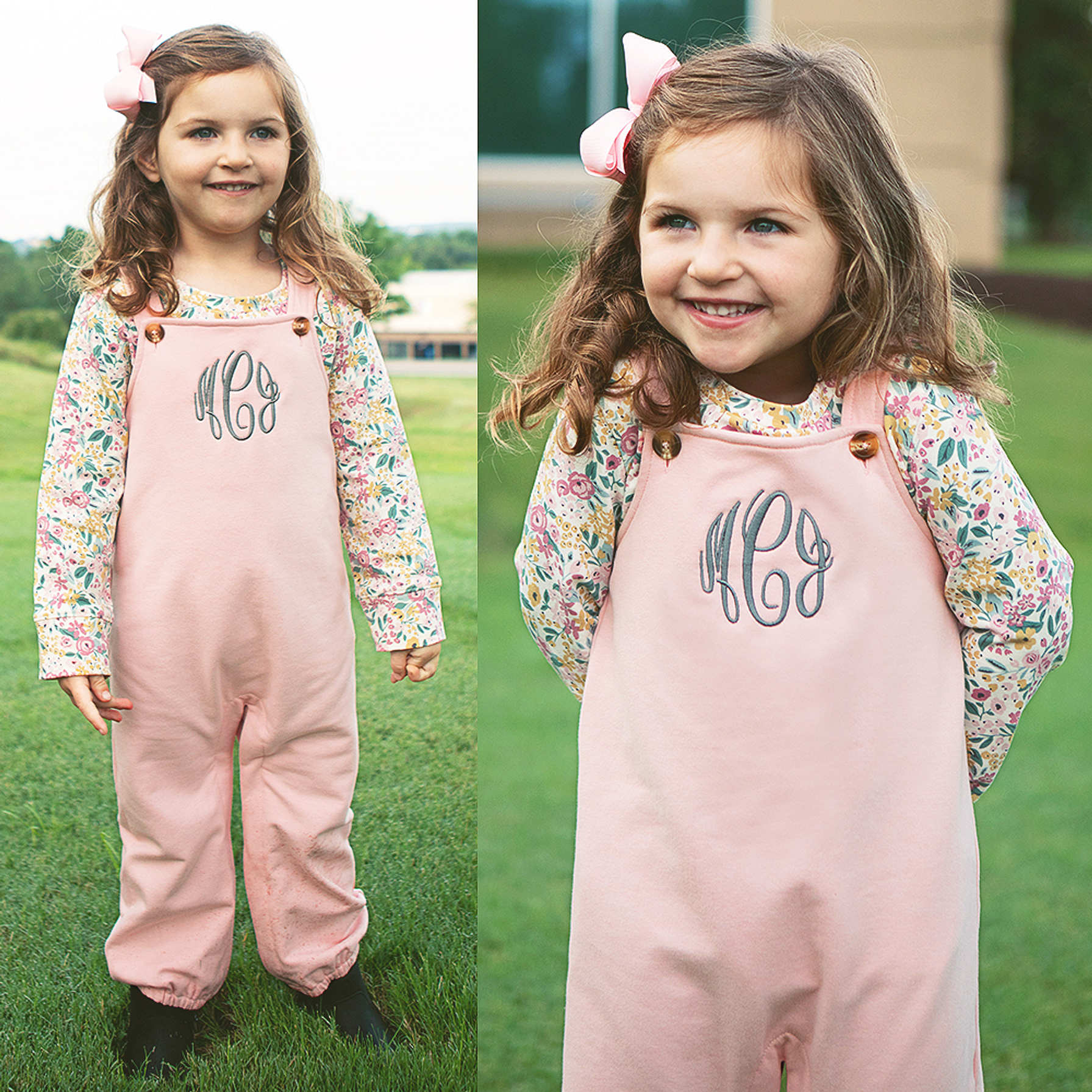Marleylilly Kids | Personalized Pastel Overalls