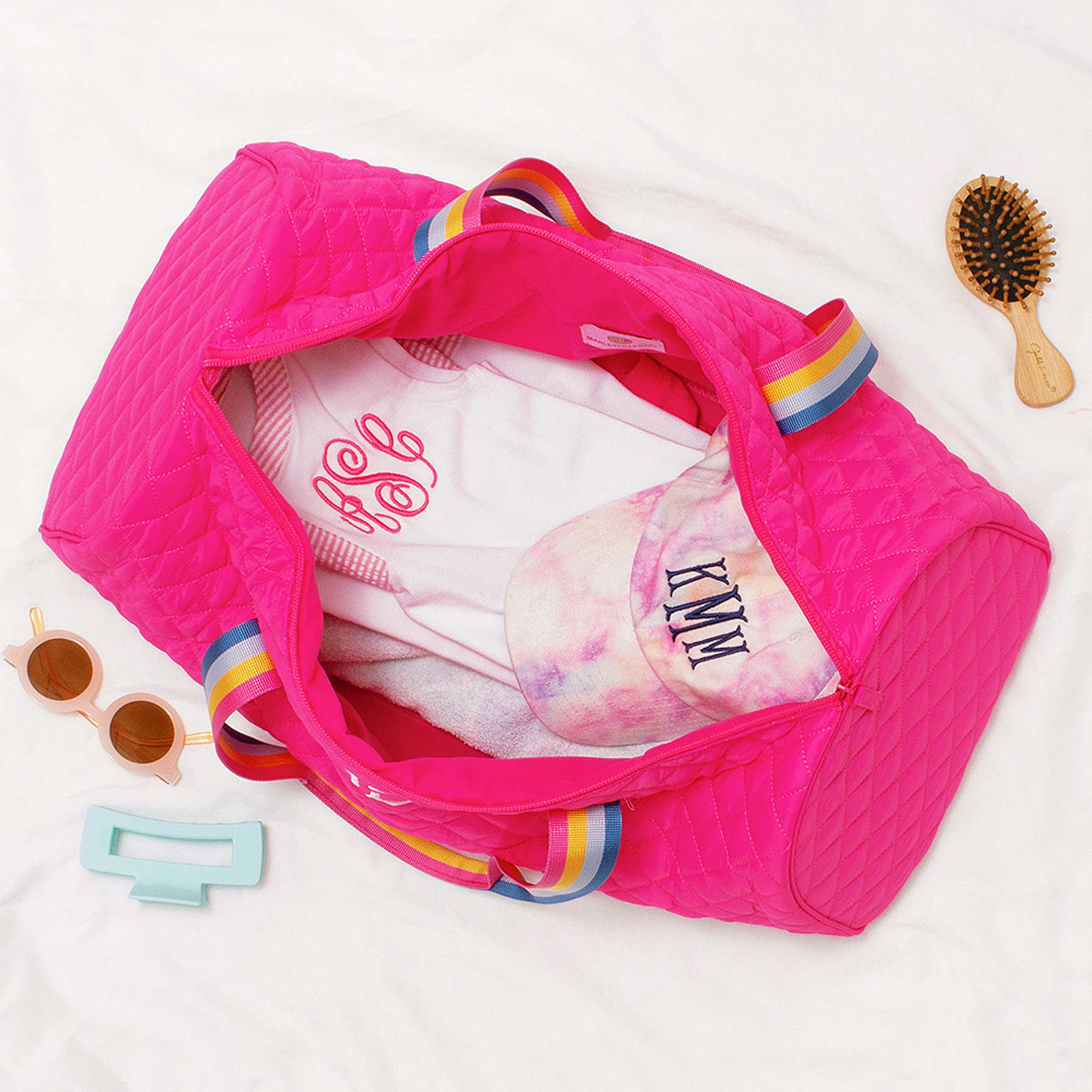 Marleylilly Kids | Personalized Rainbow Duffel Bag