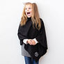 Monogrammed Girls Poncho Sweater - Marleylilly Kids