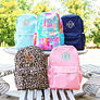 Kids Monogrammed School Backpacks